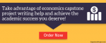 Capstone Economics Topics that Impress