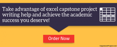 Writing Your Excel Capstone Project