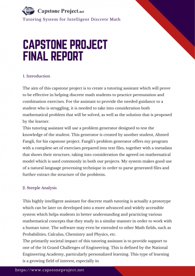 Capstone Project Report – Top Tips on Creating & Expert Help Capstone Project Report – Top Tips on Creating & Expert Help