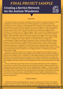 Capstone Project Report – Top Tips on Creating & Expert Help