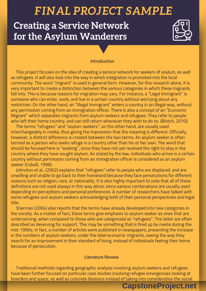 Capstone Project Report Top Tips On Creating Expert Help