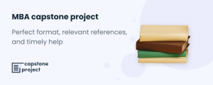 Your Dedicated MBA Capstone Project Writing Service