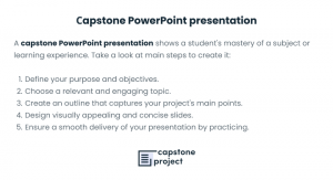 Create Top Capstone PowerPoint Presentation with Expert Help